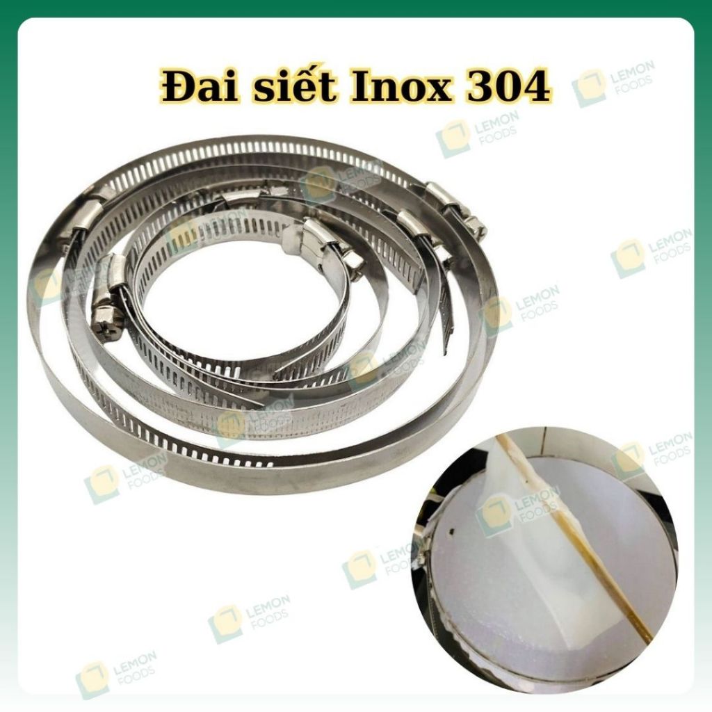 304 stainless steel tightening belt, goat neck tightening belt, rice ...