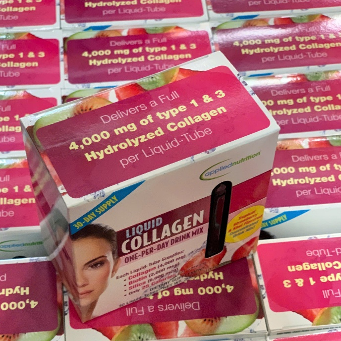 Collagen liquid collagen liquid box of 30 collagen oral tubes for women ...