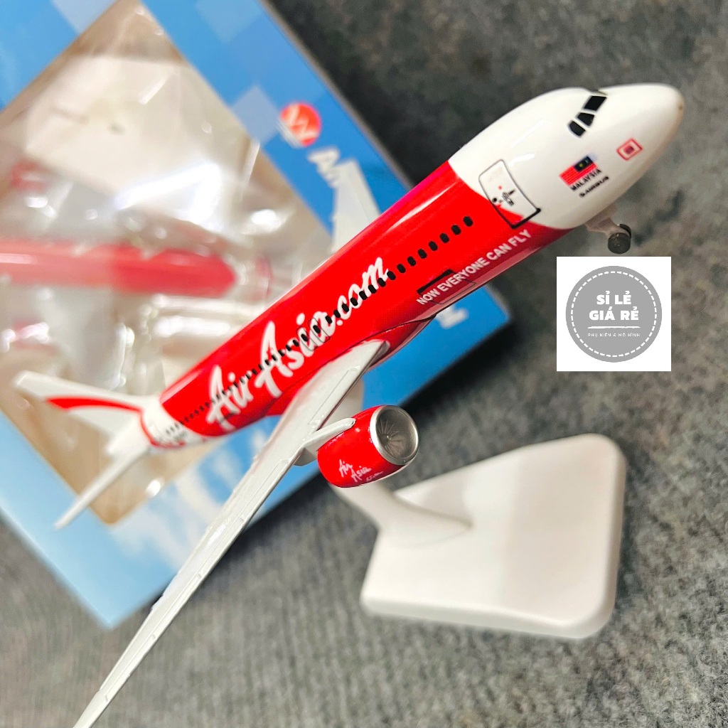 Air ASIA Airlines Airbus A320-200 aircraft MODEL 18CM scale 1:400 high ...