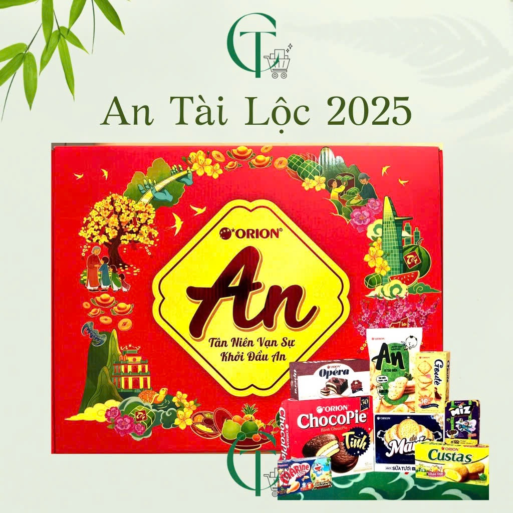 Orion's Binh An gift box in 2025 - CNY ORION An Tai Loc gift set ...