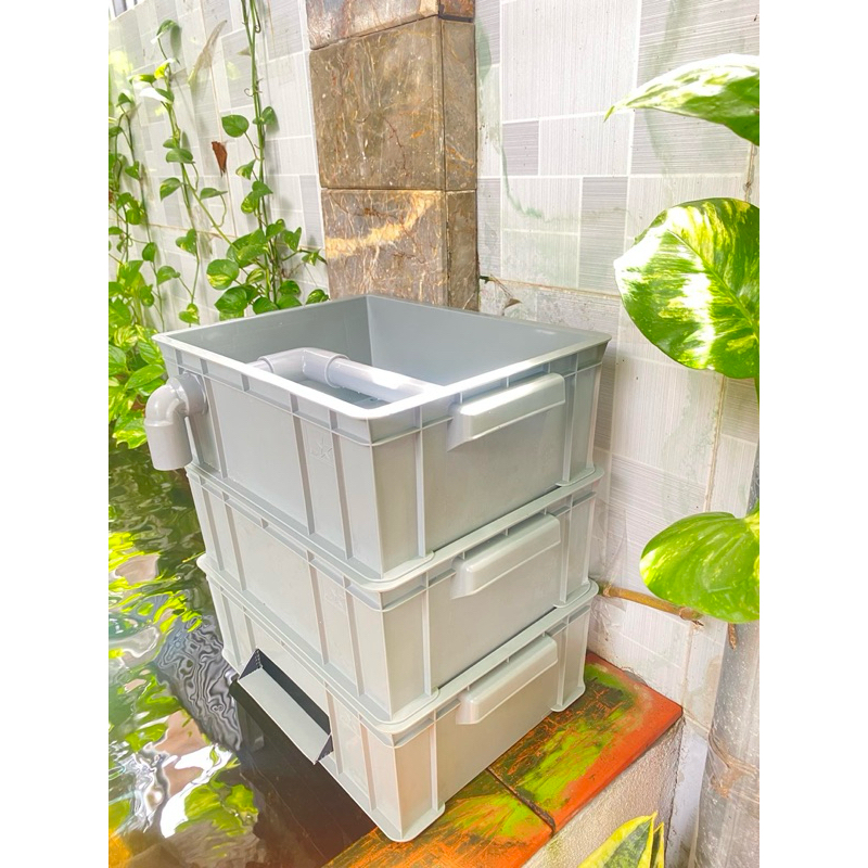 Baki barrel filter with aquarium fecal separation | Shopee Singapore