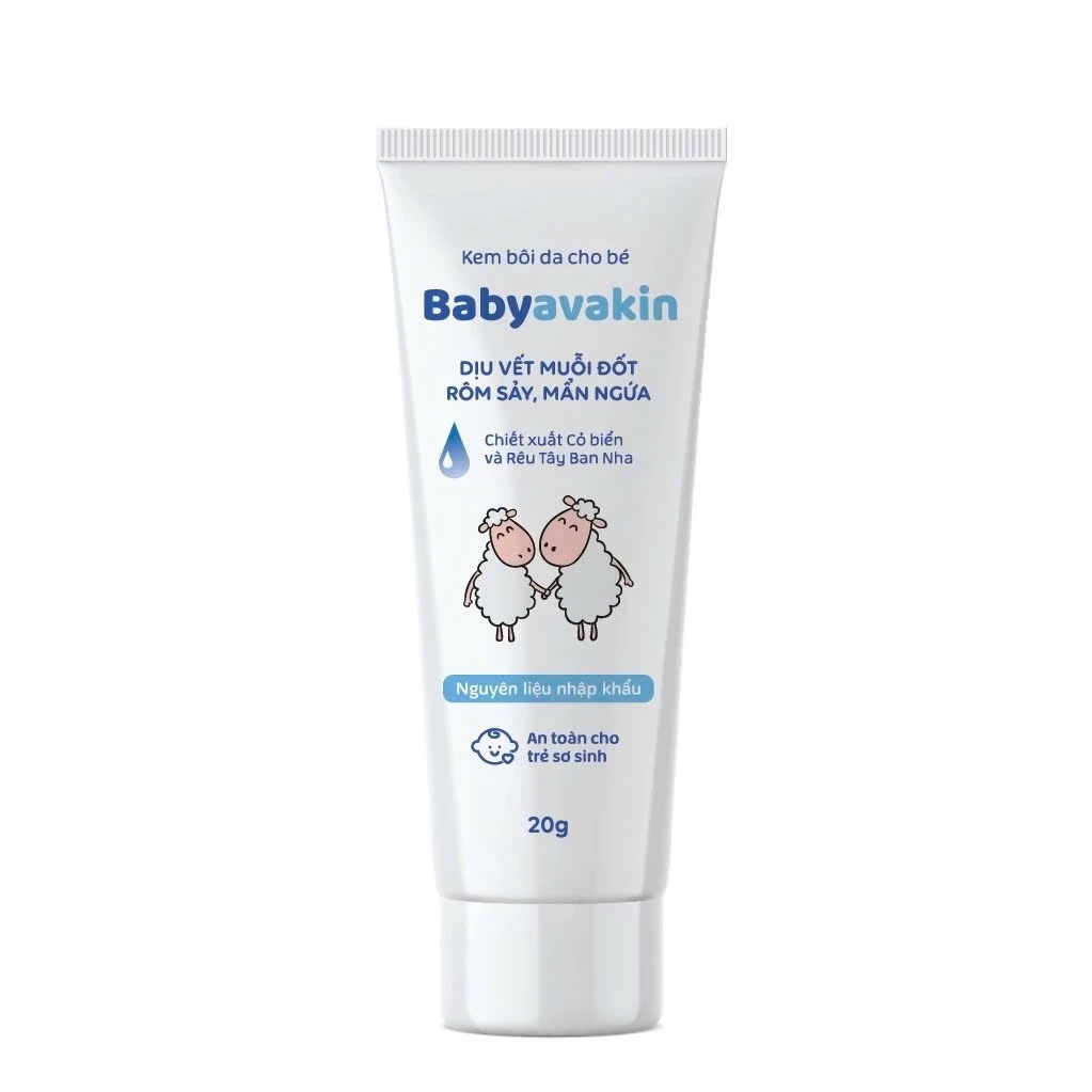 Babyavakin baby skin cream Soothes mosquito bites, rashes and Prevents ...