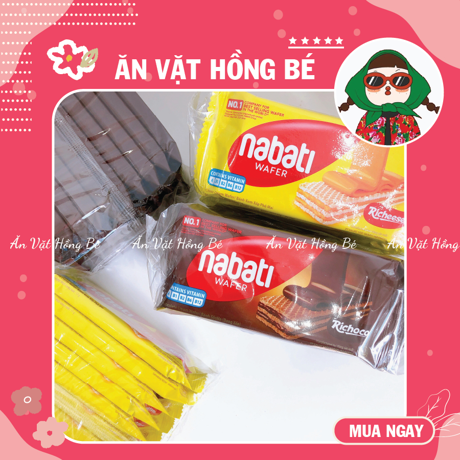 10 packs of Nabati Sponge Cake, Nabati Nextar Chocolate, Cheese flavor ...