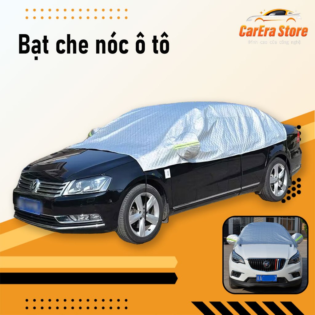 3-layer sun and rain-proof car roof cover with fixed straps. | Shopee ...