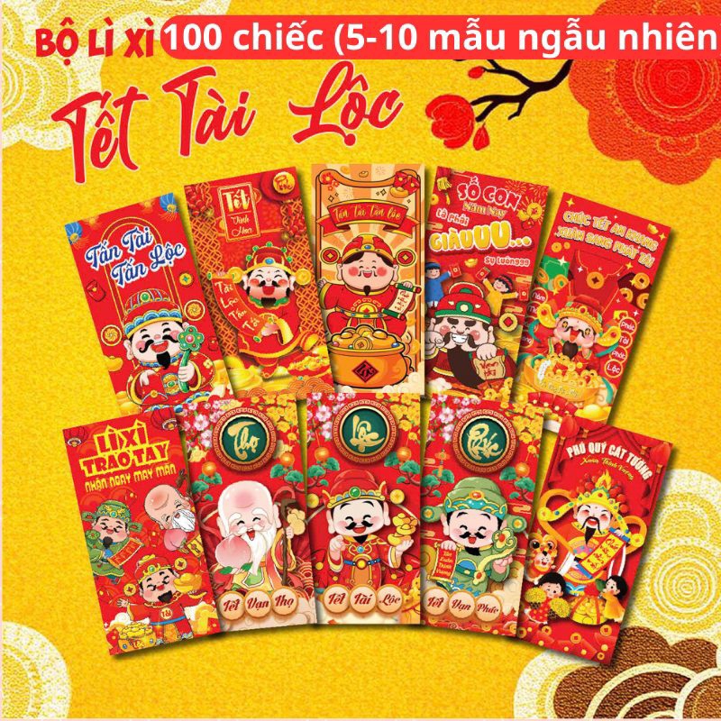 Red Envelopes CNY 2025 (5 red envelopes) | Shopee Singapore