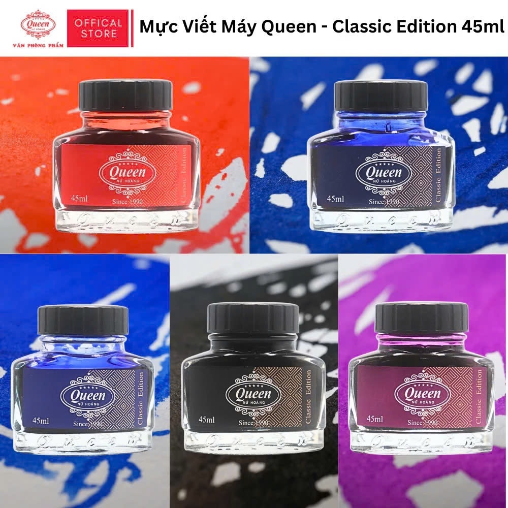 Queen fountain pen ink 45ml - Classic Edition/Classic Version (American ...
