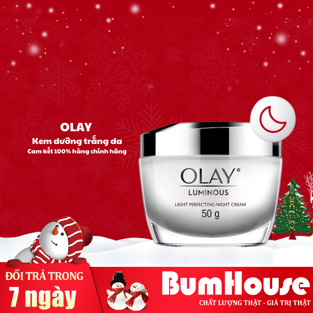 OLAY LUMINOUS LIGHT PERFECTING NIGHT CREAM 50G | Shopee Singapore