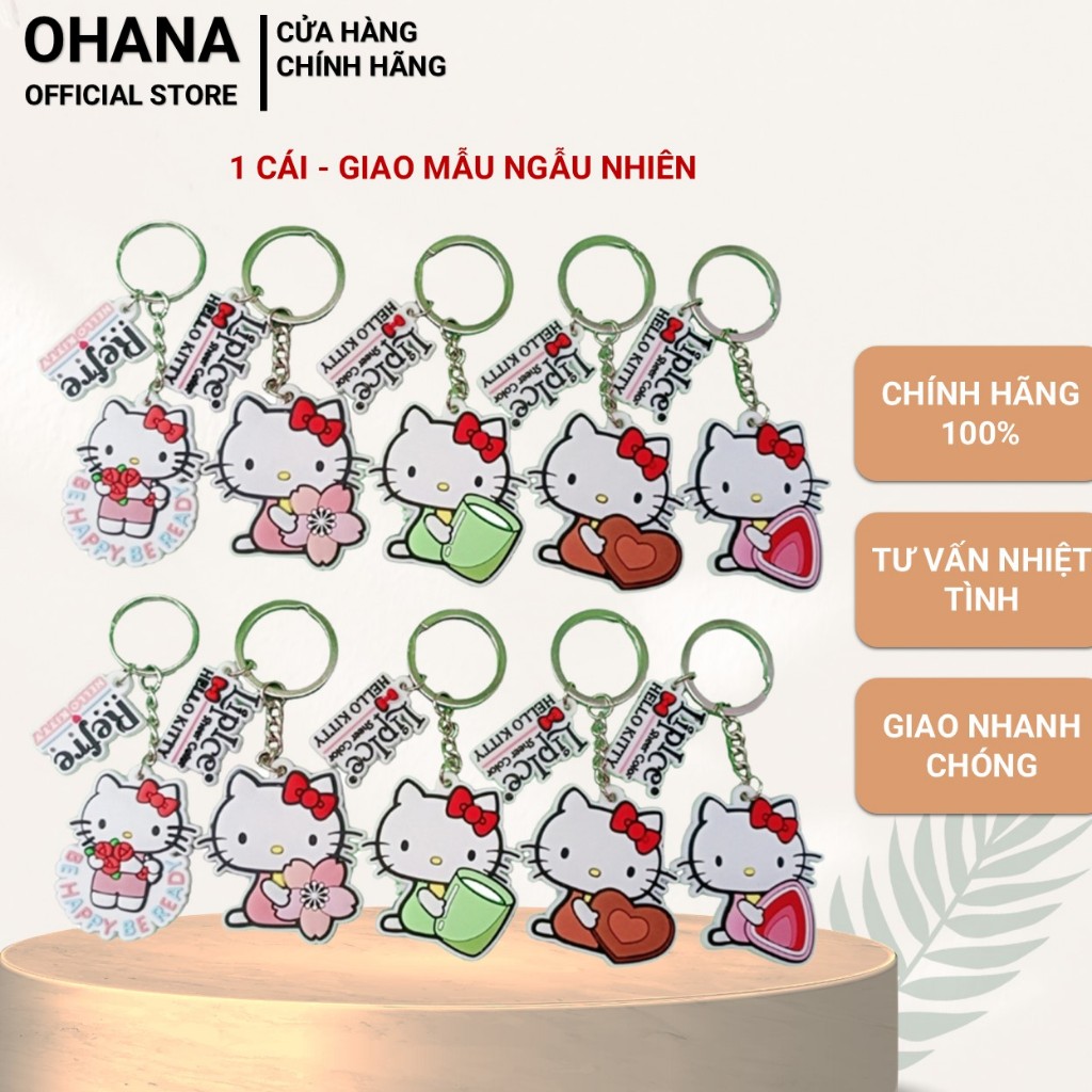 [HB Gift] Hello Kitty Lipice Keychain (1 Random Piece) | Shopee Singapore