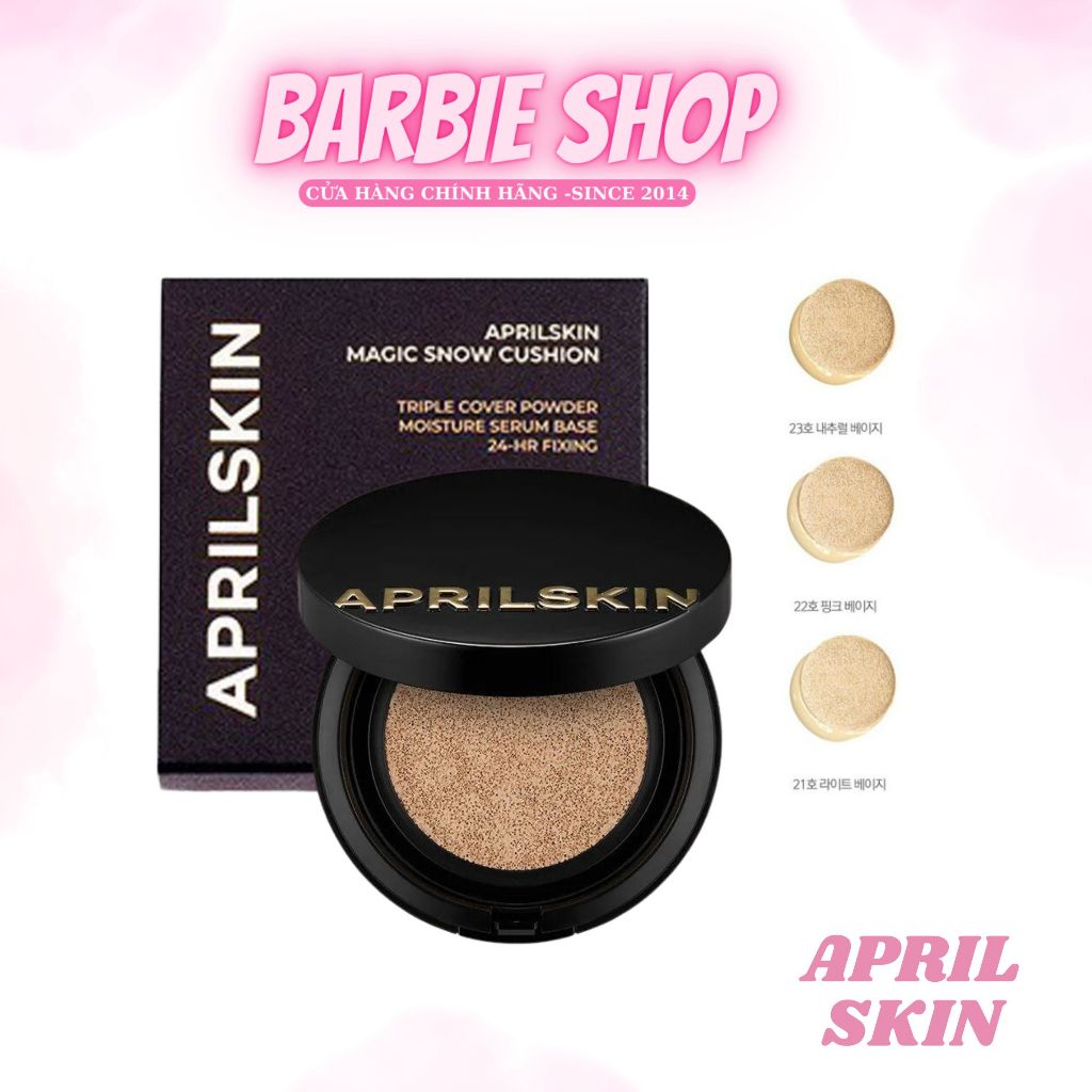 April Skin Magic Snow Cushion Sunscreen SPF50+/PA+++ 15g | Shopee Singapore