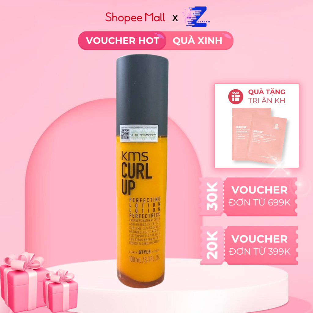Kms Goldwell CURL UP Perfecting Lotion 100ml Genuine | Zatakub | Shopee ...