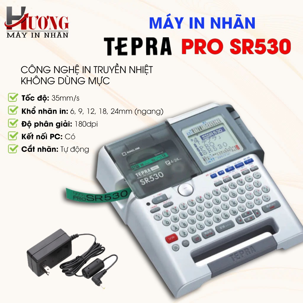 Tepra PRO SR530 label printer - Genuine Tepra | Shopee Singapore