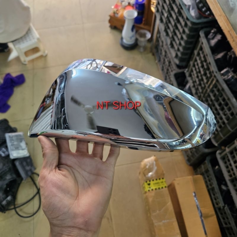 Plating mirror covers for Toyota Innova, Hilux, Fortuner 2017-2022 new ...