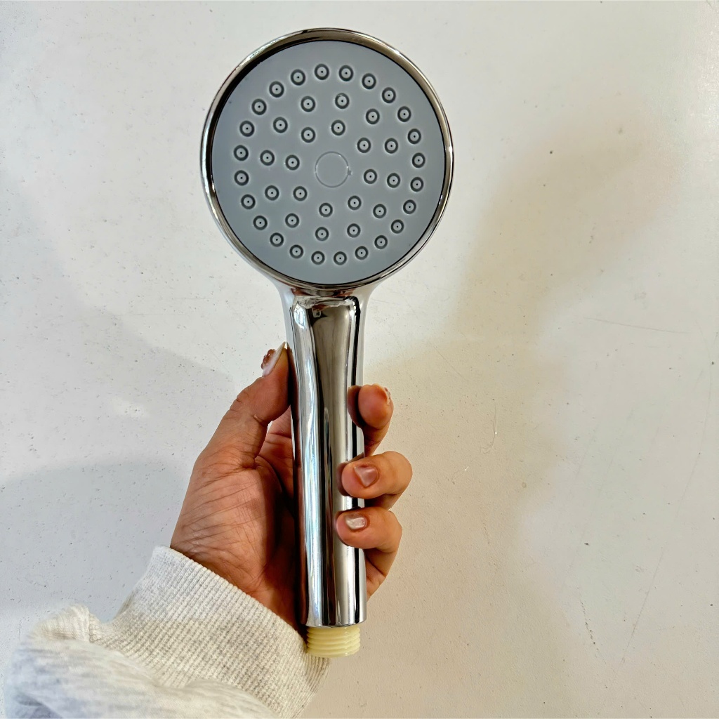 Anti-breakage round shower bowl set, complete set of shower hose ...