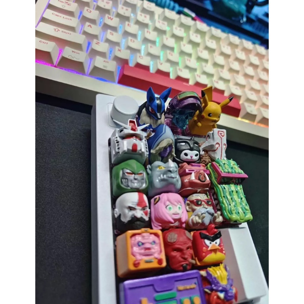 Pokemon KEYCAP - PIKACHUU KEYCAP - PIKACHUU KEYBOARD BUTTON - PIKACHU ...