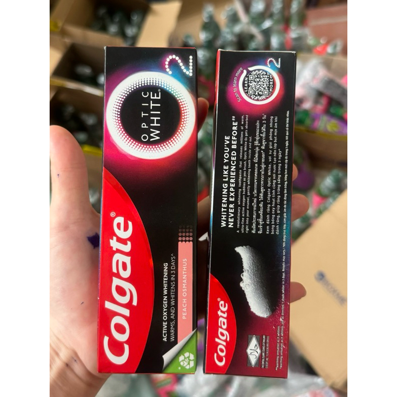 OXY [11/2025]Colgate Optic White O2 Toothpaste 85gr whitens teeth with ...