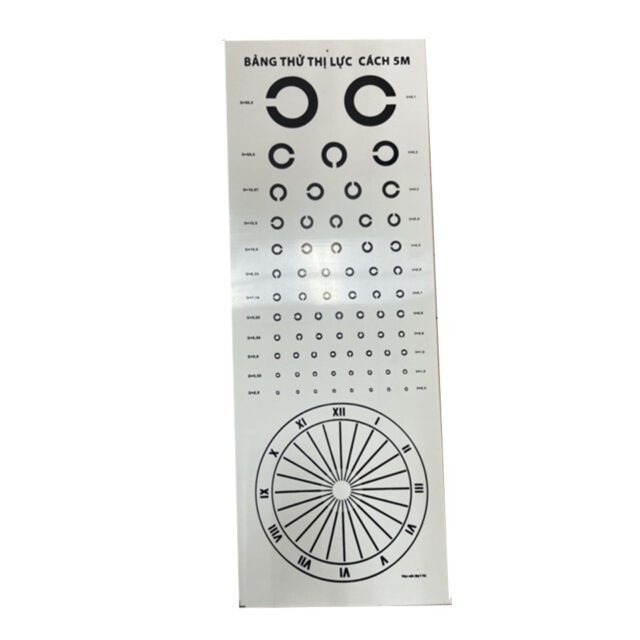 Tne plastic vision test board, plastic vision board, flexible plastic ...