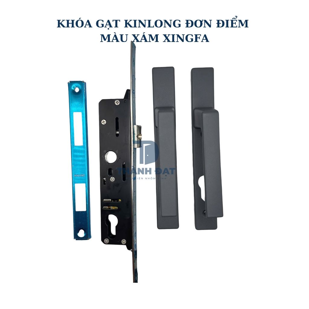 [Complete Set] Single point KINLONG lever lock in XINGFA GRAY (KINLONG ...