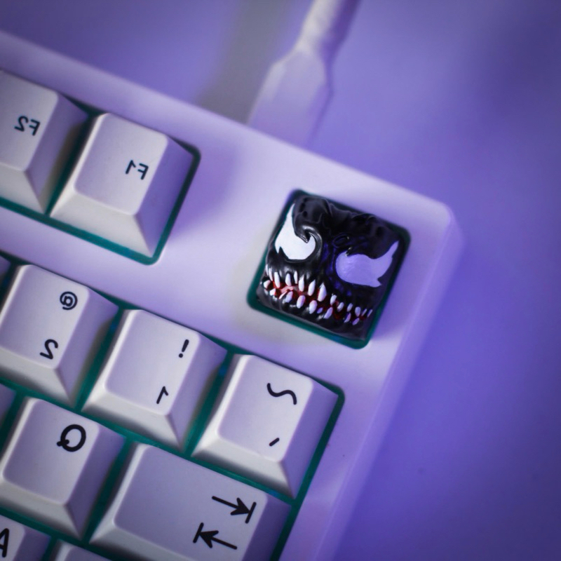Venom Keycap - Venom Marvel Keyboard Button | Shopee Singapore