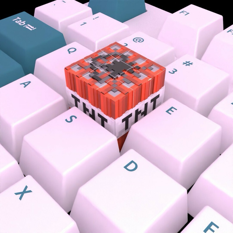 MINECRAFT KEYCAP - MINECRAFT KEYBOARD BUTTON | Shopee Singapore