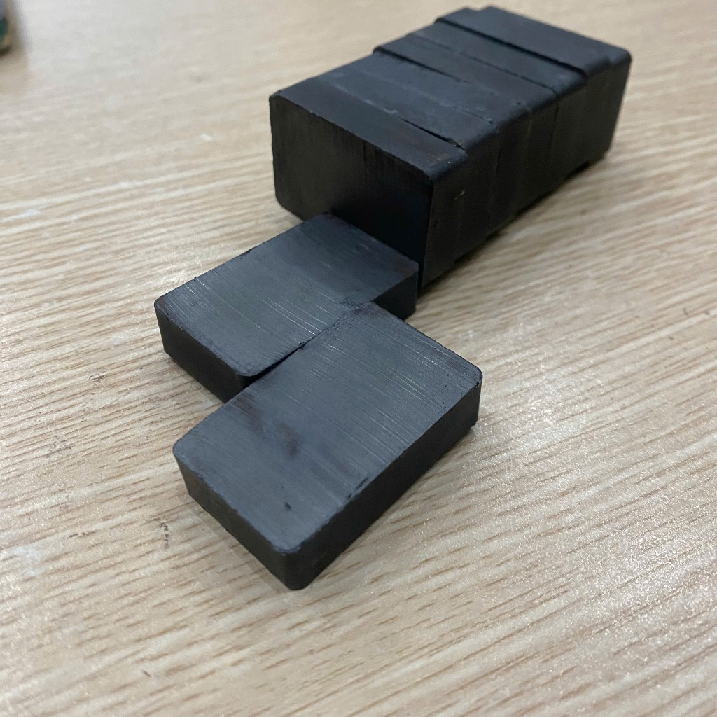 Kt rectangular ferrite magnet 40x25x10mm - Permanent magnet with strong ...