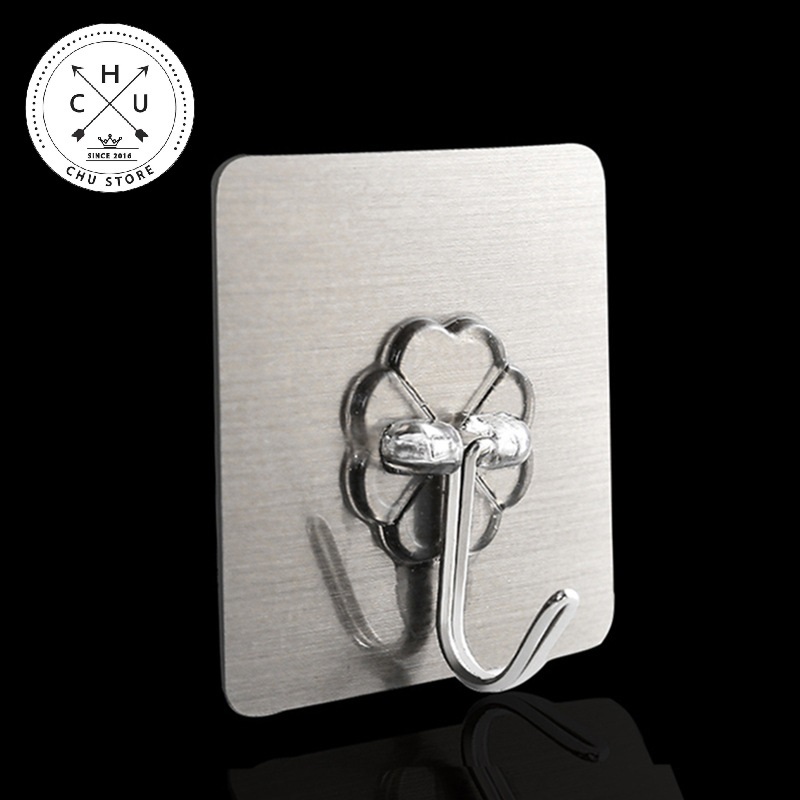 Super Sticky Heavy-Duty Stainless Steel Wall Hooks for Hanging Things ...
