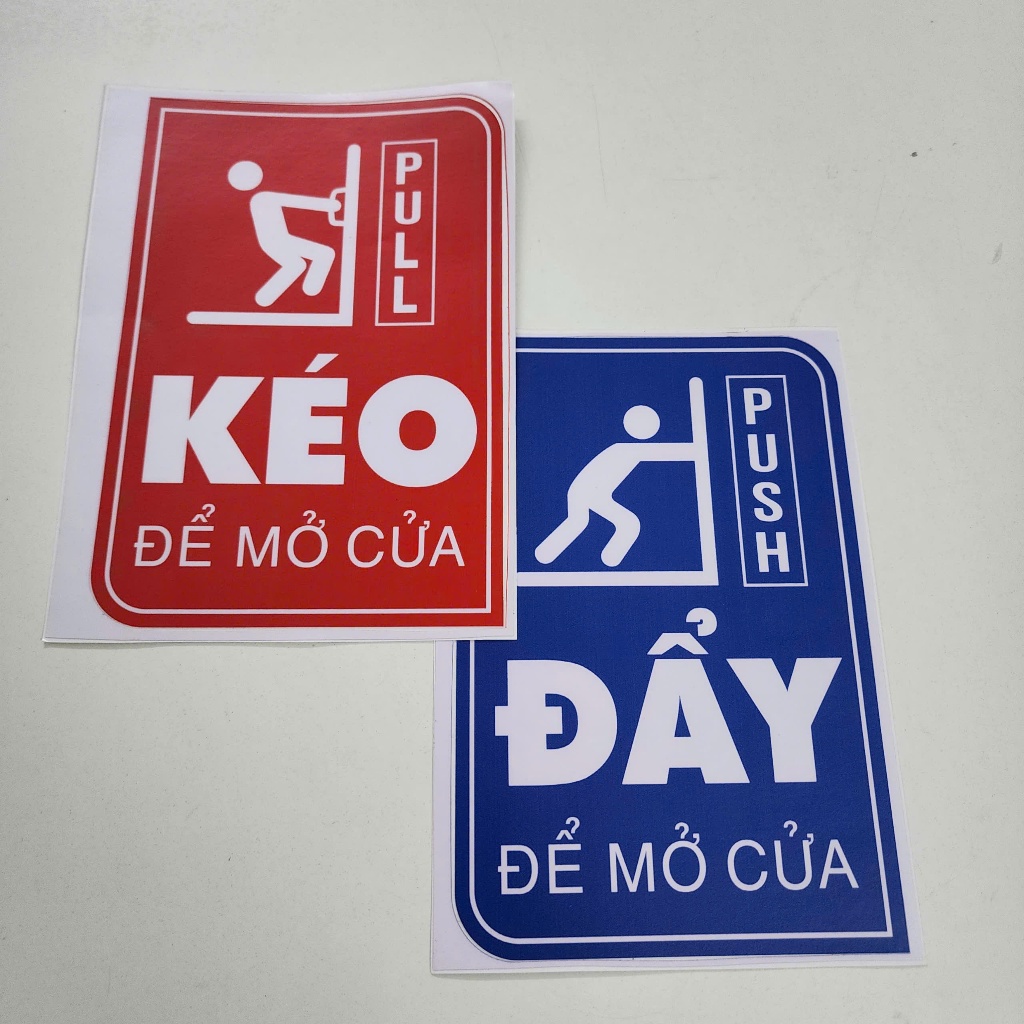 Push-pull decal, push-pull decal for glass doors and plastic doors ...