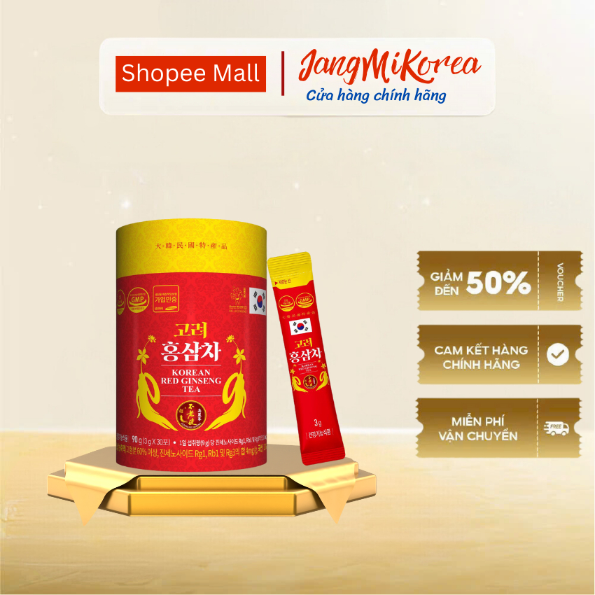 Daedong Ginseng Stick Premium Korean Red Ginseng Tea Box of 30 packs x ...
