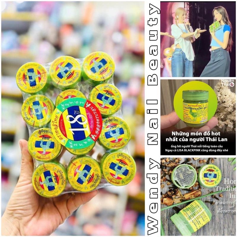 [Genuine Thai] Hong Thai Herbal Nasal Inhalation 10g Thailand | Shopee ...