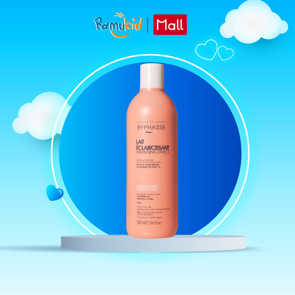 Byphasse whitening body lotion 500ml with oat extract helps smooth and ...