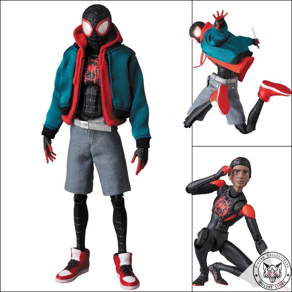 Genuine model Mafex 107: Mafex Miles Morales reissue (Into the Spider ...