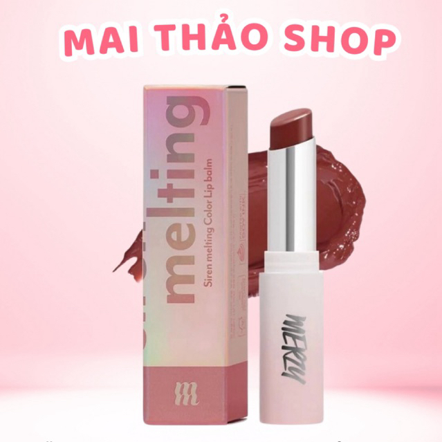 [Merzy] Merzy Siren Melting Color Lip Balm | Shopee Singapore