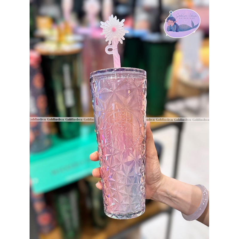 [LAST Stock] Starbucks + Wicked Prism Cold Cup with Wand Straw Topper ...