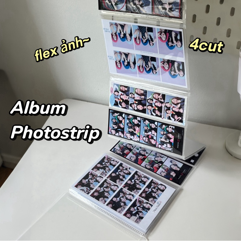 PHOTOSTRIP ALBUM FAST FLOW DROP Vertical~ falling photo buzzing ALBUM ...