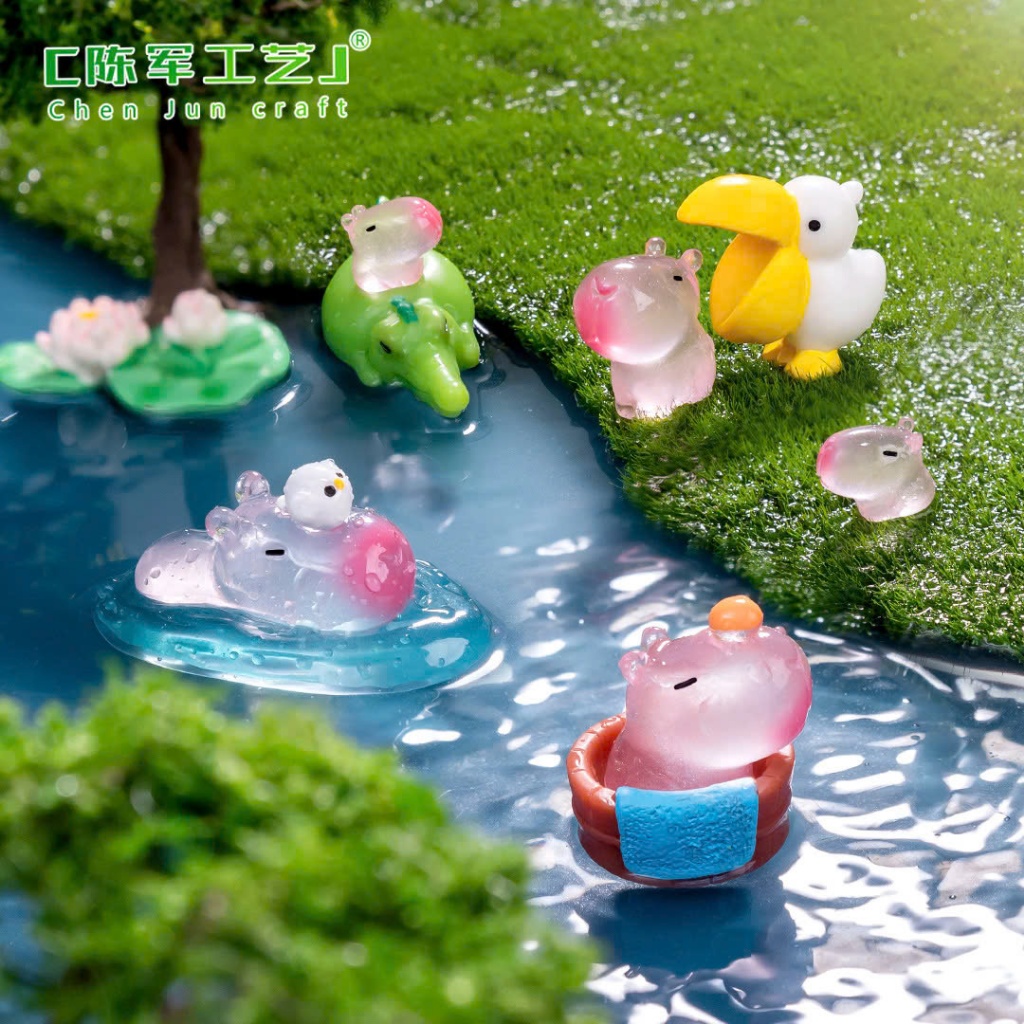 [Luminous CHARM - Capybara] HOT Set of 4 Charms to decorate Capybara ...