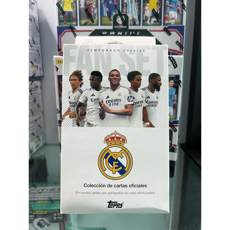 Topps Real Madrid Fan Set 2024/25 Football Card Box | Shopee Singapore