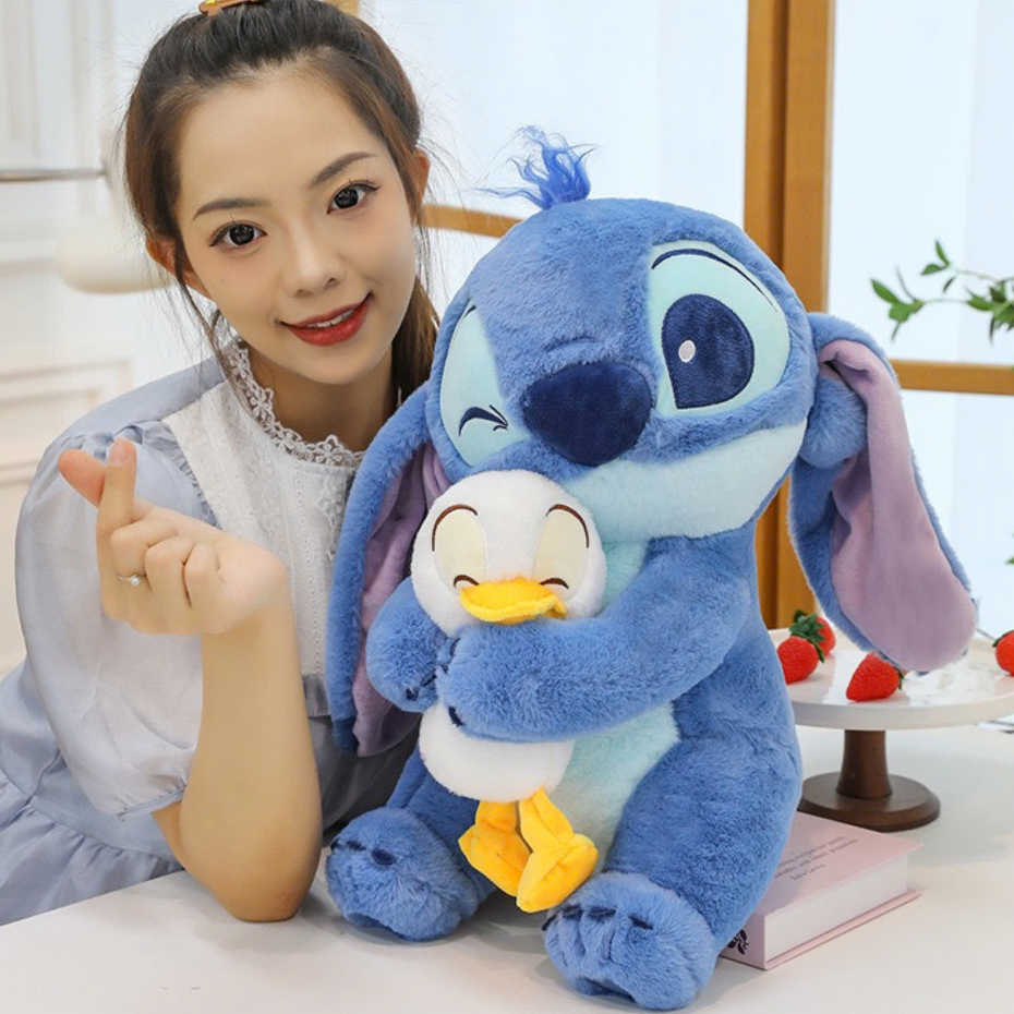 Anvihome Duck Stick Teddy Bear - Cute Stick Bear Blue Pink Stick Teddy ...