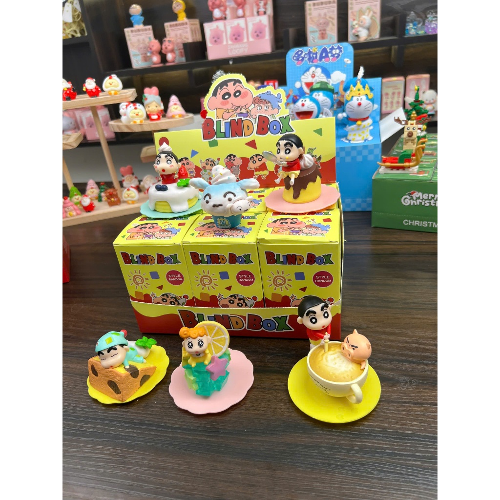 (shin Cake) Blindbox blind box shin-chan boy lovely cake gift | Shopee ...