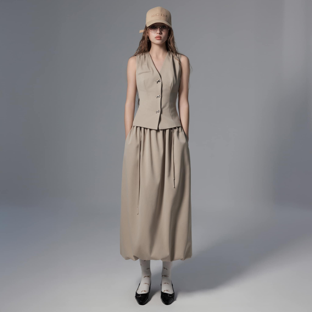 Ma CHÉRIE Essence Gile Vest Set Includes Gile and Ruffled Skirt ...