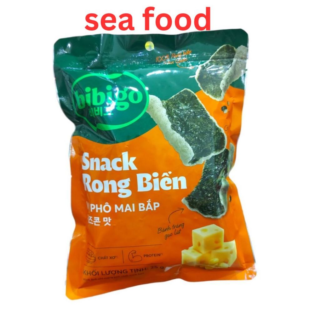 Buy 1 get 1 free Seaweed Snack with honey corn flavor, Korean CJ FOOD ...
