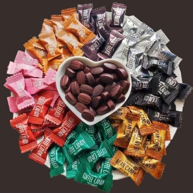[Product CNY]Sugar-free Coffee candy mixed with 8 flavors, 500g pack ...