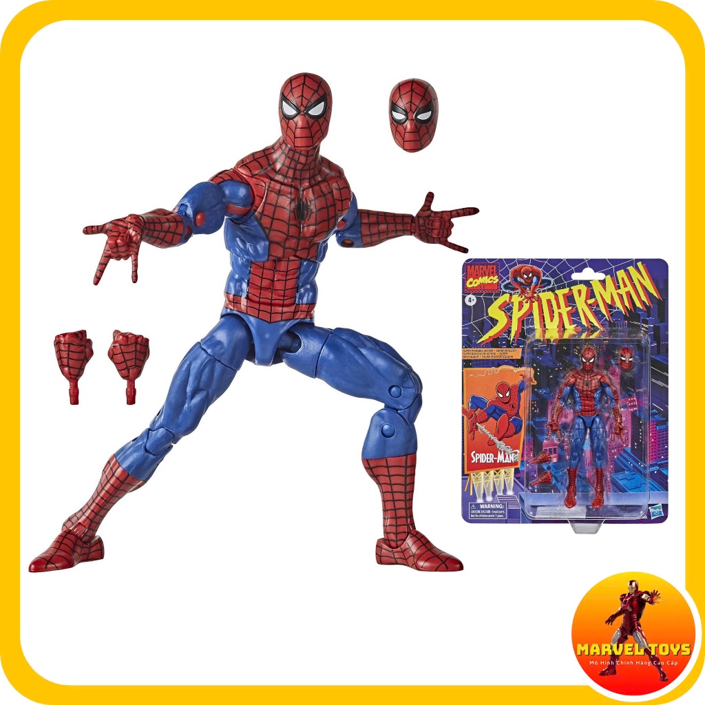 Hasbro Marvel Legends Spider Man Marvel Comics Bootleg Figure with ...