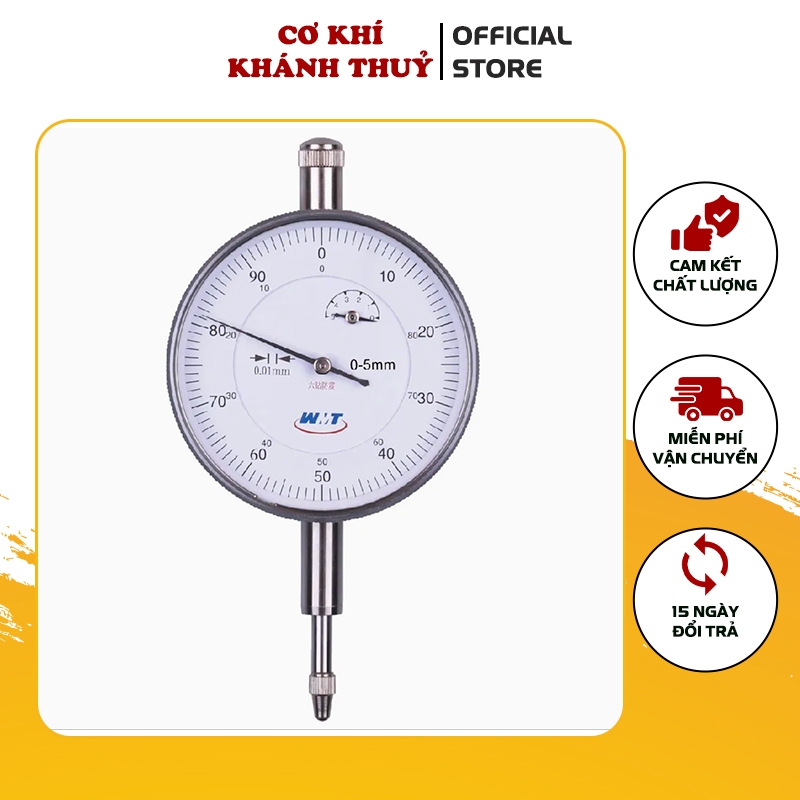 Straight leg mechanical indicator 10mm-0.01mm, Accuracy gauge 0.01mm ...