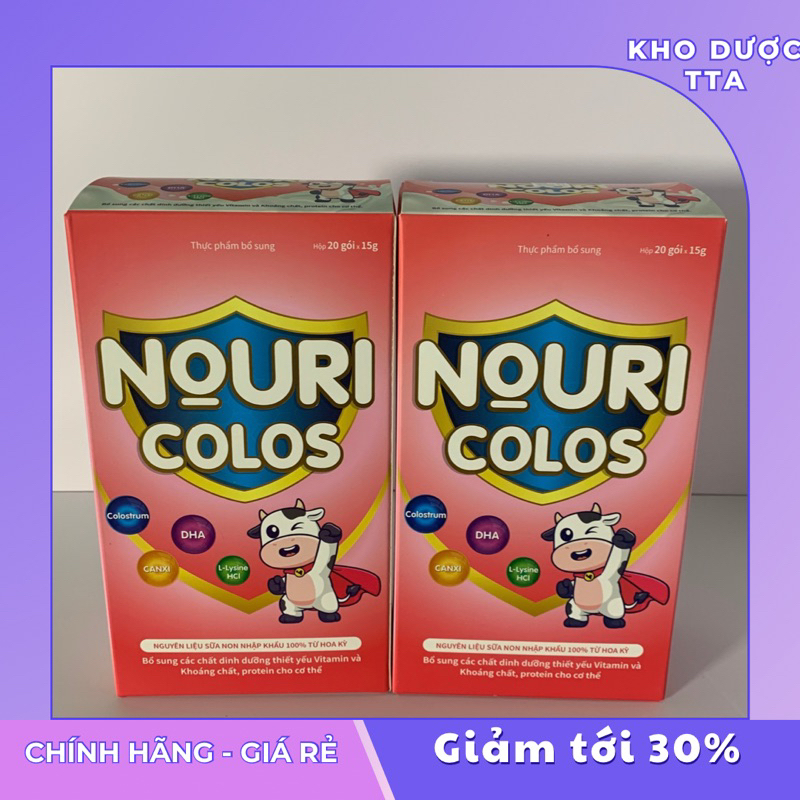 Combo of 2 Boxes of Nouri Colos Weight Gain Colostrum for Children with Anorexia and Slow Growth ...