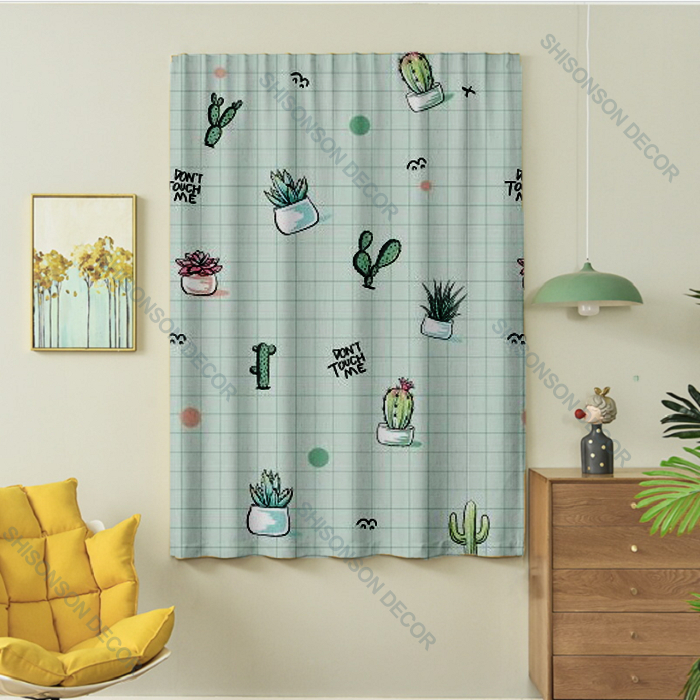 Wall curtains, window curtains, bedrooms, 1-layer lofts without ...