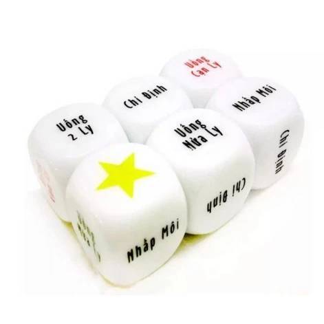 Super Fun 6-Sided Beer Dice (Dice) with Pictures and Letters for ...