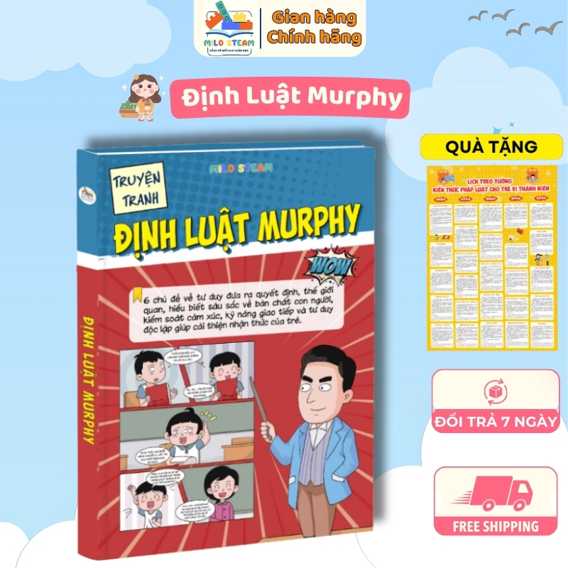 Genuine Murphy MILO STEAM Law Comic for children 5-13 years old ...