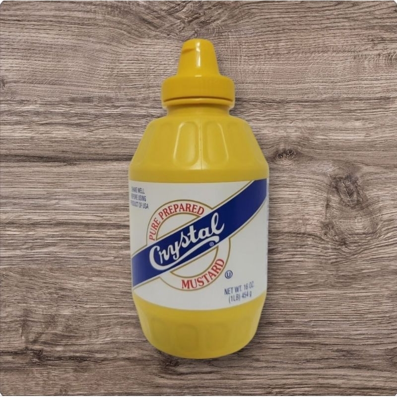 [LARGE Bottle 454g] GOLDEN BLIND [USA] CRYSTAL Yellow Mustard (tgc ...
