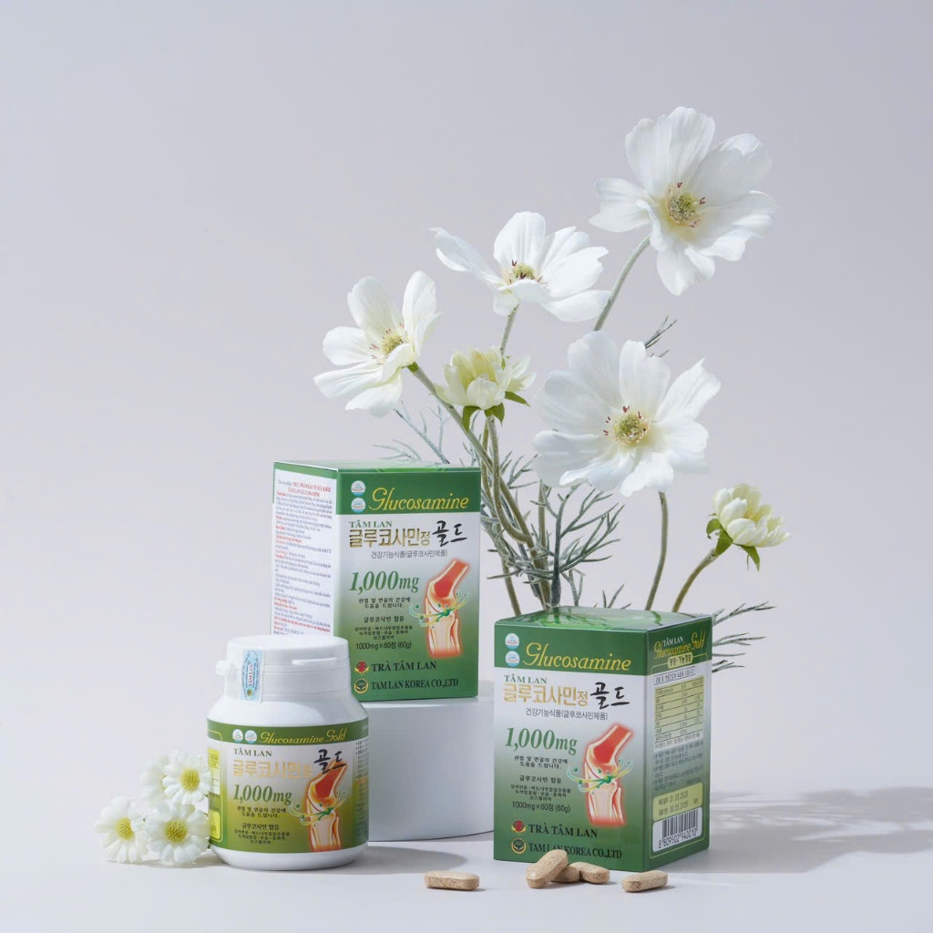 Health protection food - Tam Lan Glucosamine - 60 tablets/box | Shopee ...