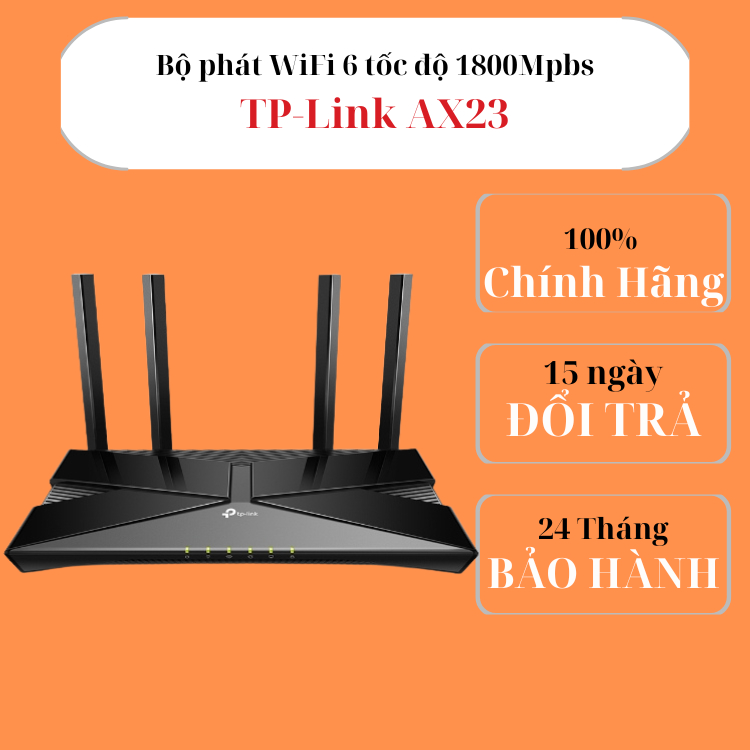 [Fast] [New Generation Wifi] TP-Link Archer AX23 Wifi 6 Wifi Router ...