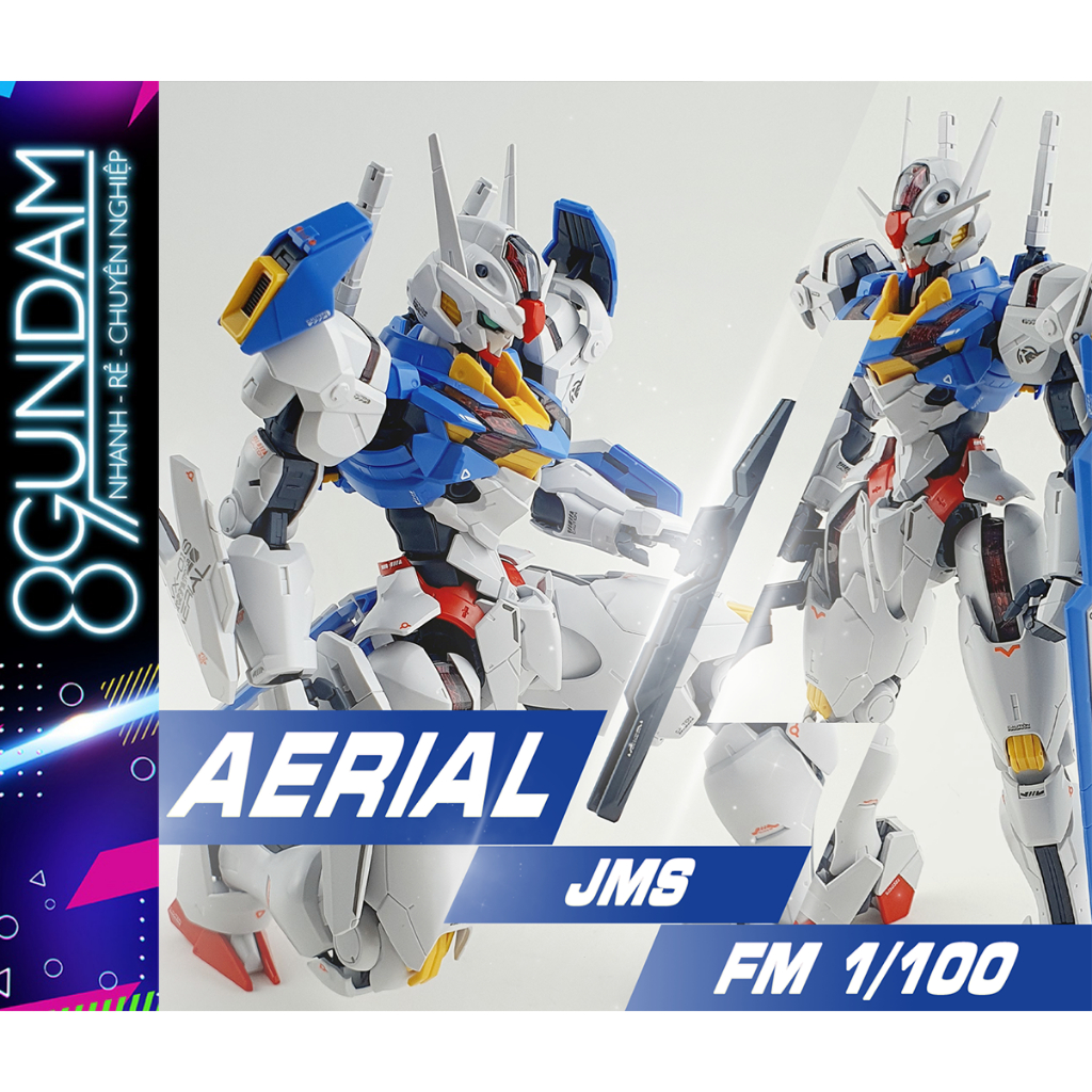 Full Mechanics FM 1/100 Aerial Fighter JMS Assembly Model (with water ...